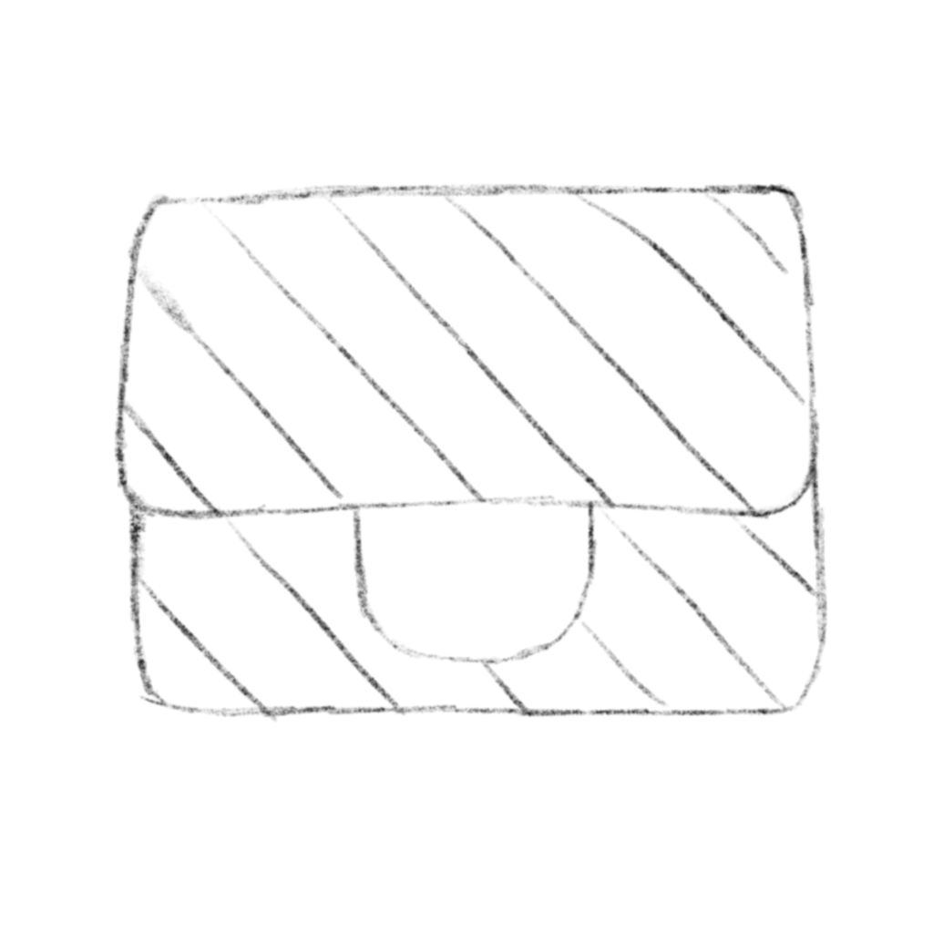 How to Draw a Chanel Quilted Bag | Lola Glenn