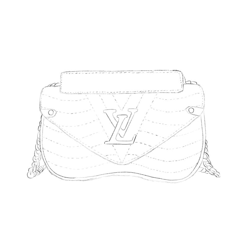 How to Draw a Louis Vuitton Bag | Lola Glenn