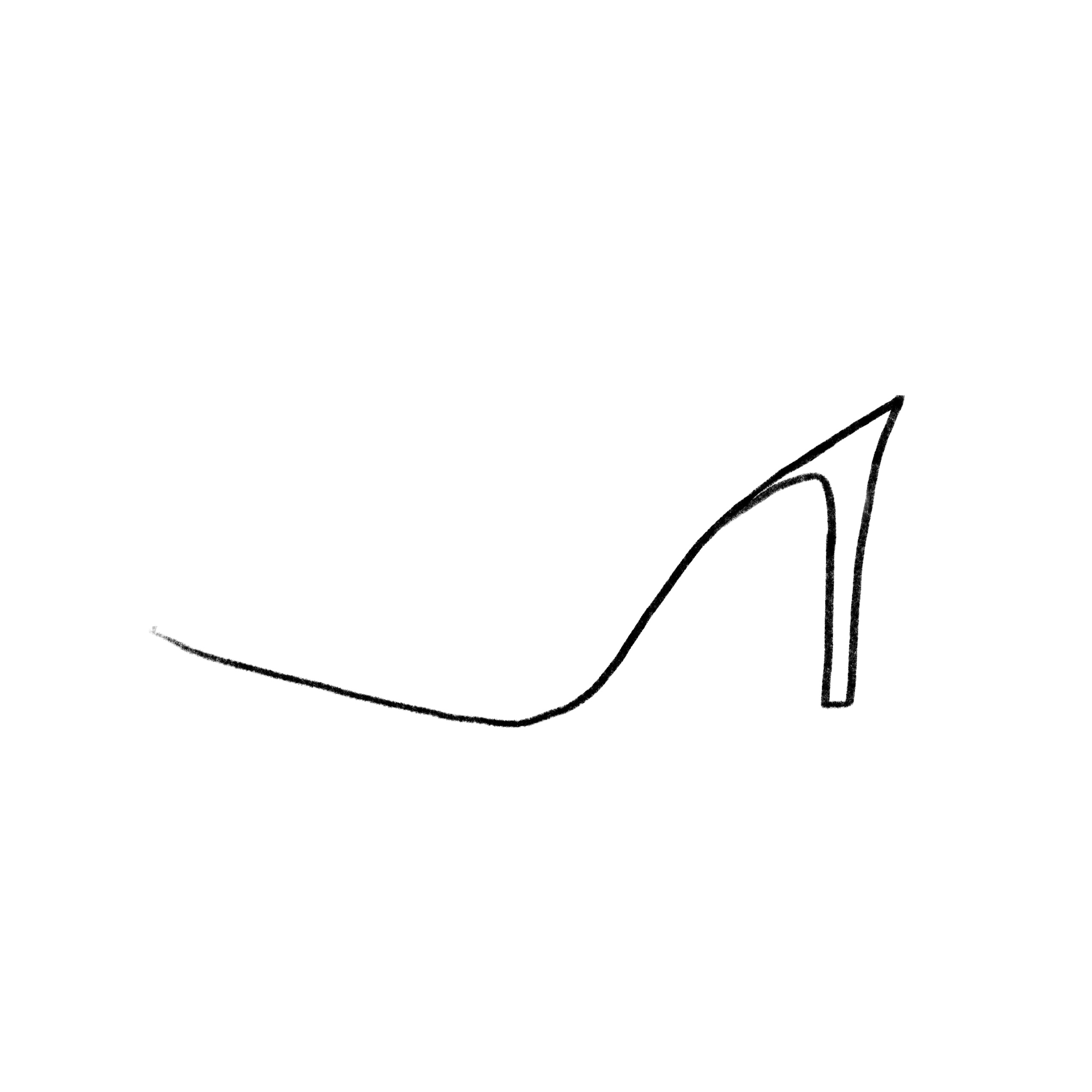 How to Illustrate a High Heel Shoe | Lola Glenn